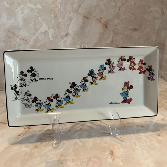 Disney | Dining | Disney Minnie Evolution Rectangular Tray | Poshmark